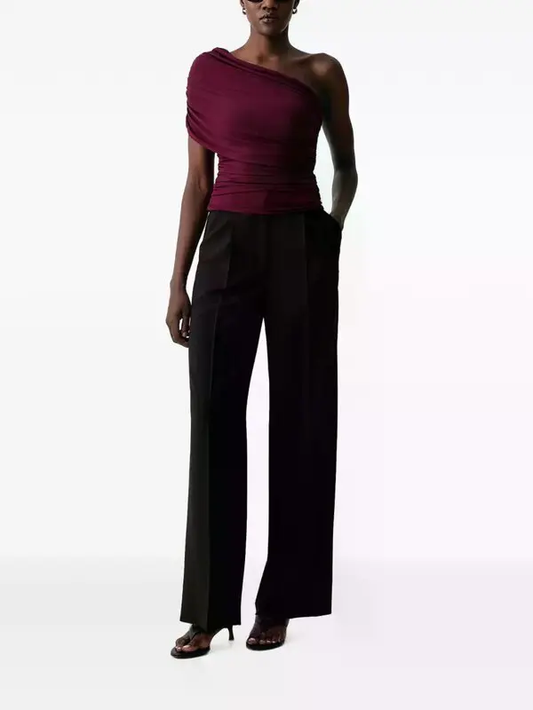 Bardot Harley One-shoulder Ruched Top
