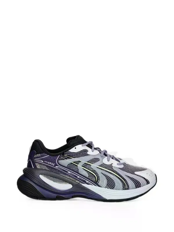 PUMA Inverse Mosaic Round-toe Low-top Sneakers