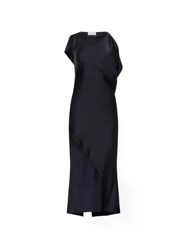 Victoria Beckham Kyra Draped Midi Dress