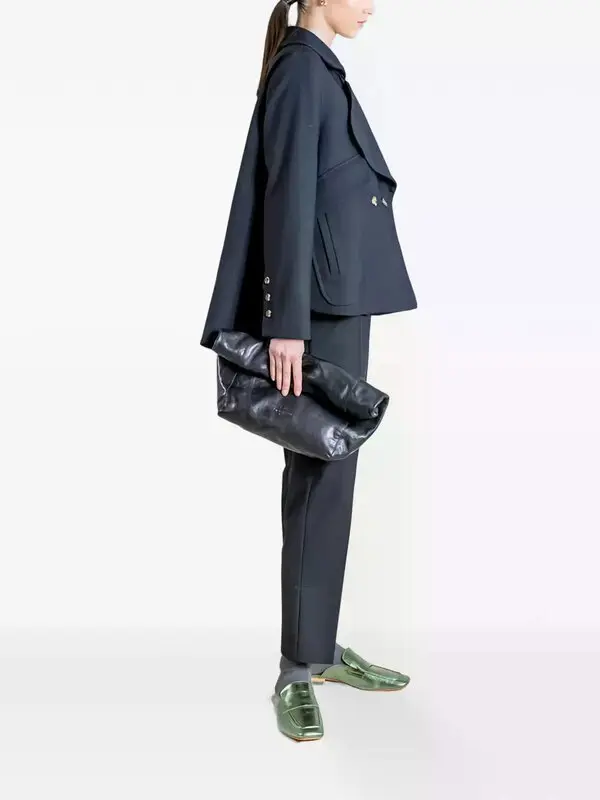PSOPHIA Double-breasted Flared Jacket
