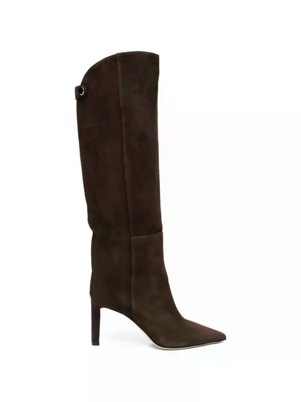 JIMMY CHOO Alizze Knee Boots 85 - Brown