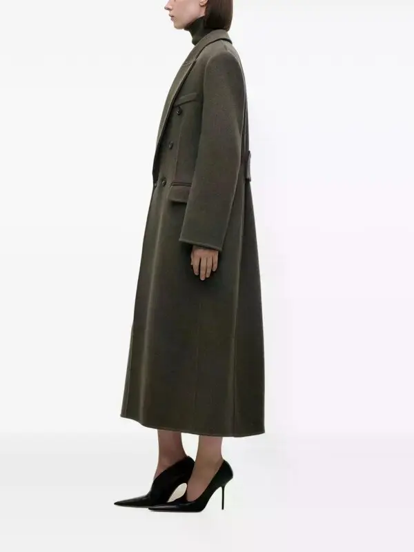 Victoria Beckham Catriona Double-breasted Wool Coat