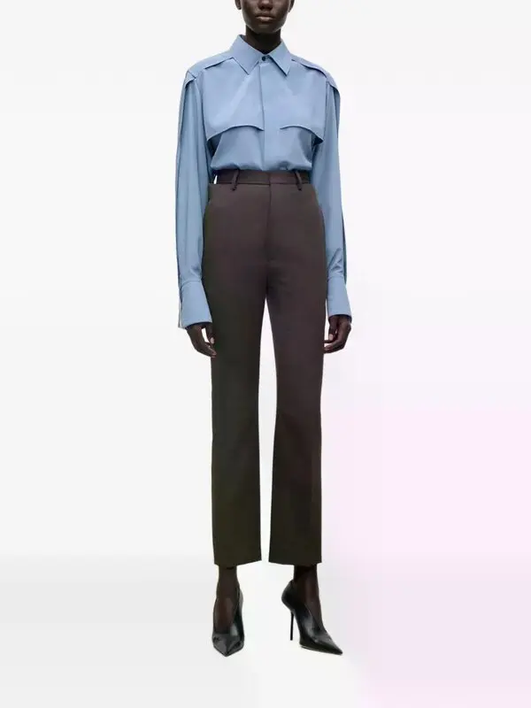 Victoria Beckham Utility Silk Shirt