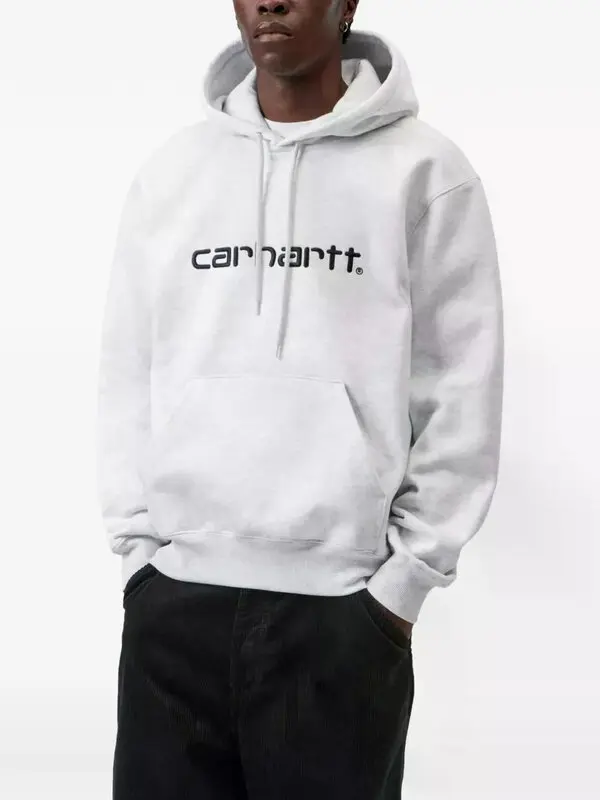 Carhartt Work In Progress Hooded Sweatshirt With Embroidered Logo