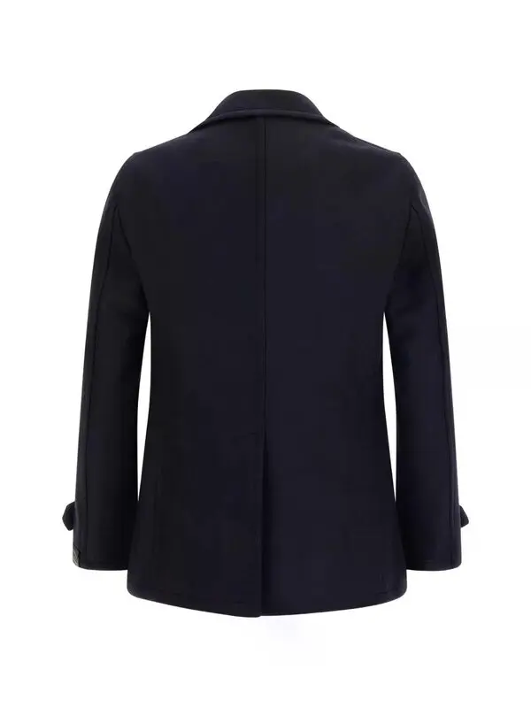 Tagliatore Monaco Double-breasted Coat - Blue