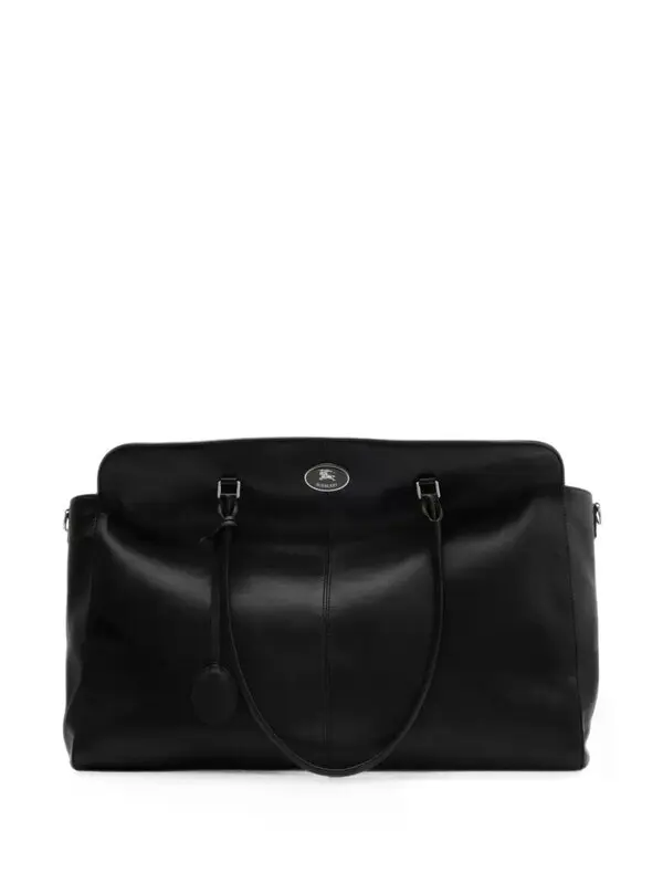 Burberry Knight-stamp Tote Bag - Black