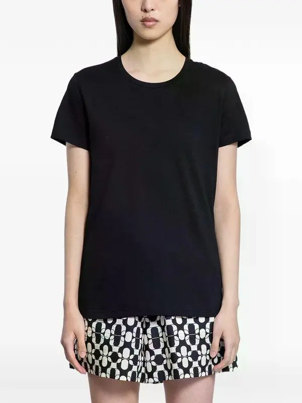 Moncler Logo-patch T-shirt - Black