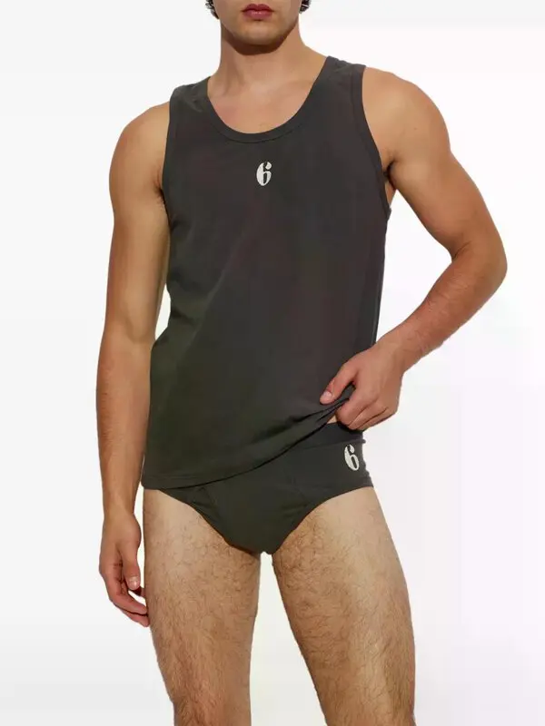 MAISON MARGIELA Logo-print Tank Top
