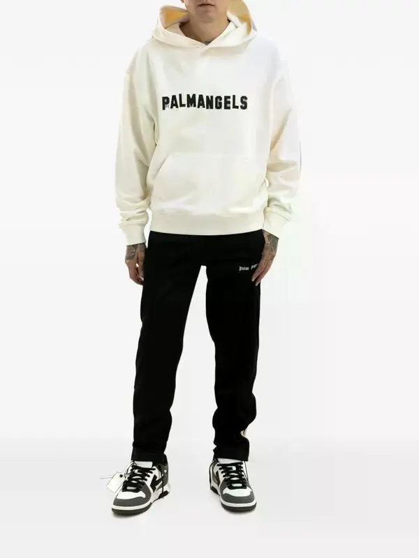 Palm Angels Logo Print Hoodie