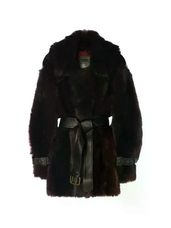Burberry Short Shearling Linley Coat