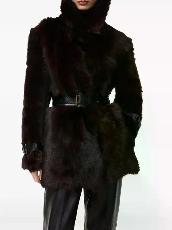 Burberry Short Shearling Coat