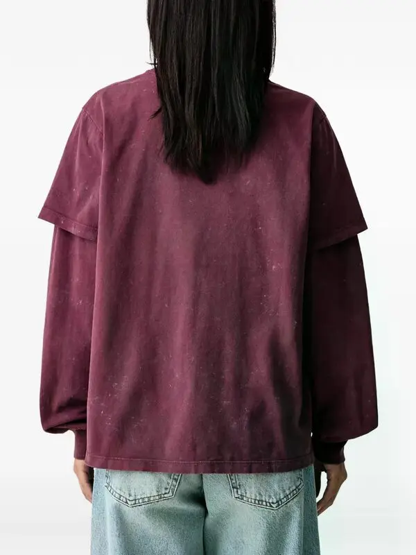 GANNI Double-sleeve Sweatshirt