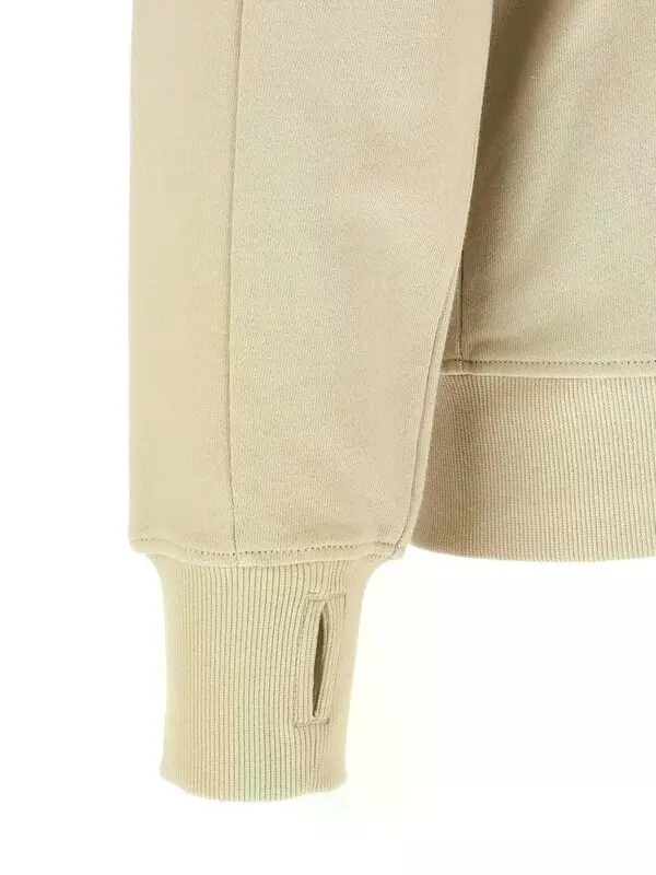C.P. COMPANY Diagonal Raised Fleece Lens Half-zip Sweatshirt