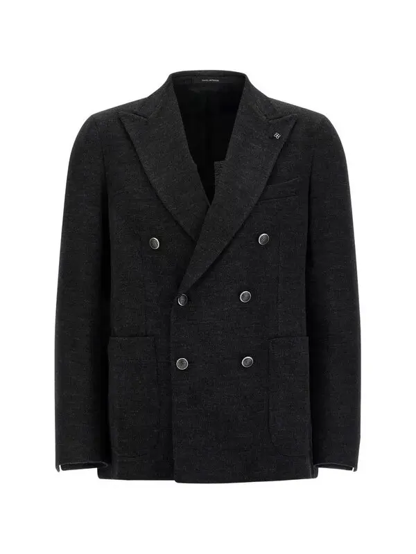 Tagliatore Montecarlo Double-breasted Blazer - Grey