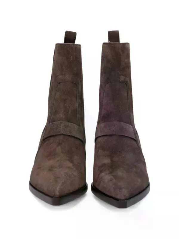 Rick Owens Sharp Wedge Ankle Boots