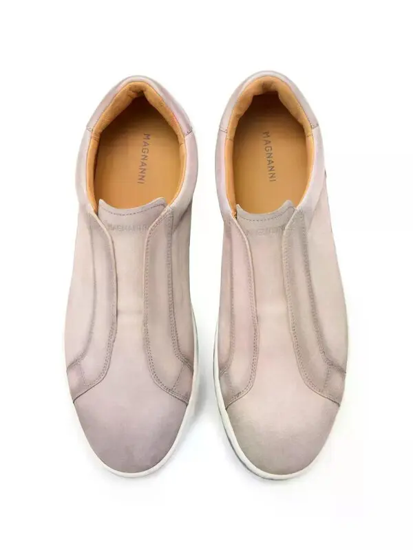 Magnanni Suede Slip-on Sneakers