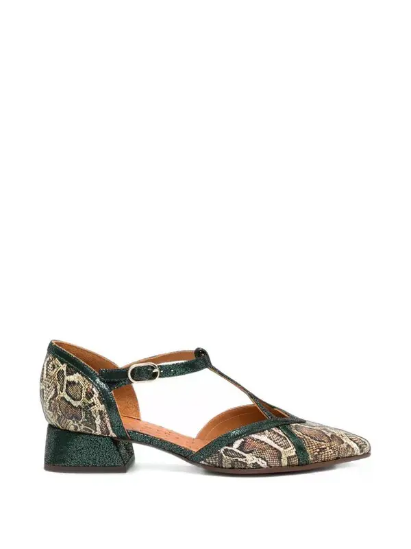 Chie Mihara Hidrow Heeled Pumps - Neutrals