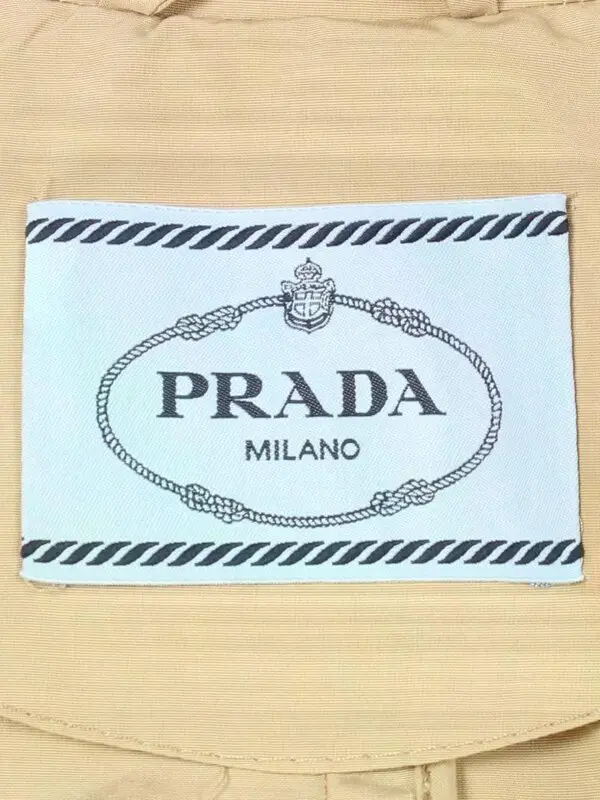 Prada 2010s Hooded Poncho