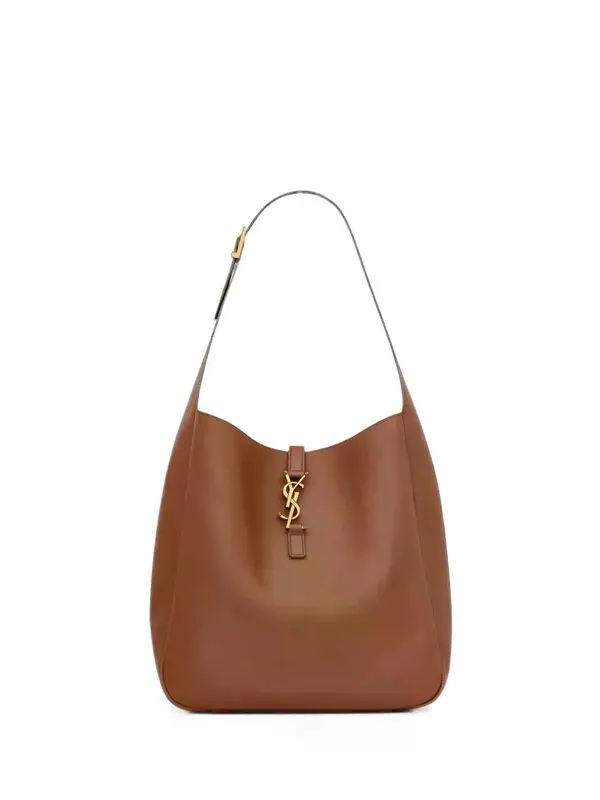 Saint Laurent Le 5 À 7 Supple Leather Shoulder Bag - Brown