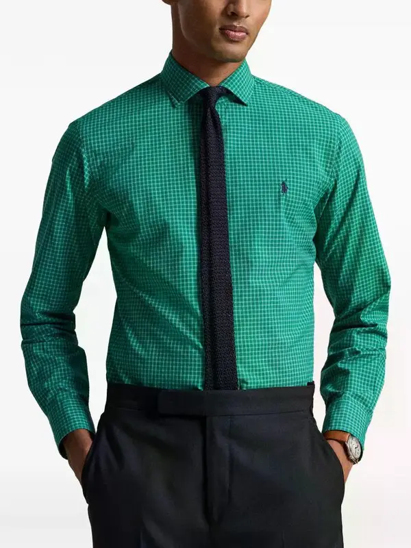 Polo Ralph Lauren Custom-fit Checked Poplin Shirt