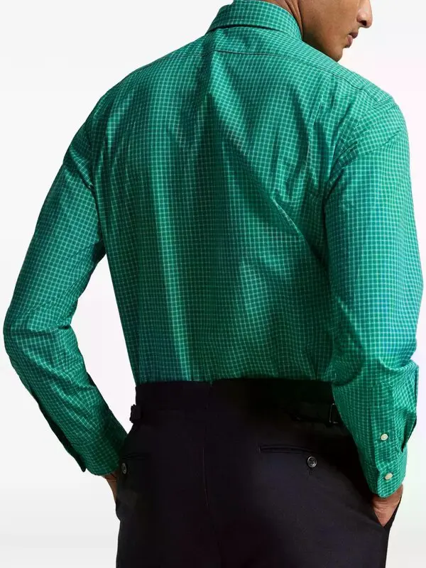 Polo Ralph Lauren Custom-fit Checked Poplin Shirt