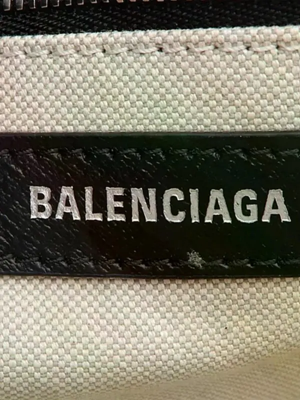 Balenciaga 2018-2026 Medium Canvas Biarritz Tote Satchel