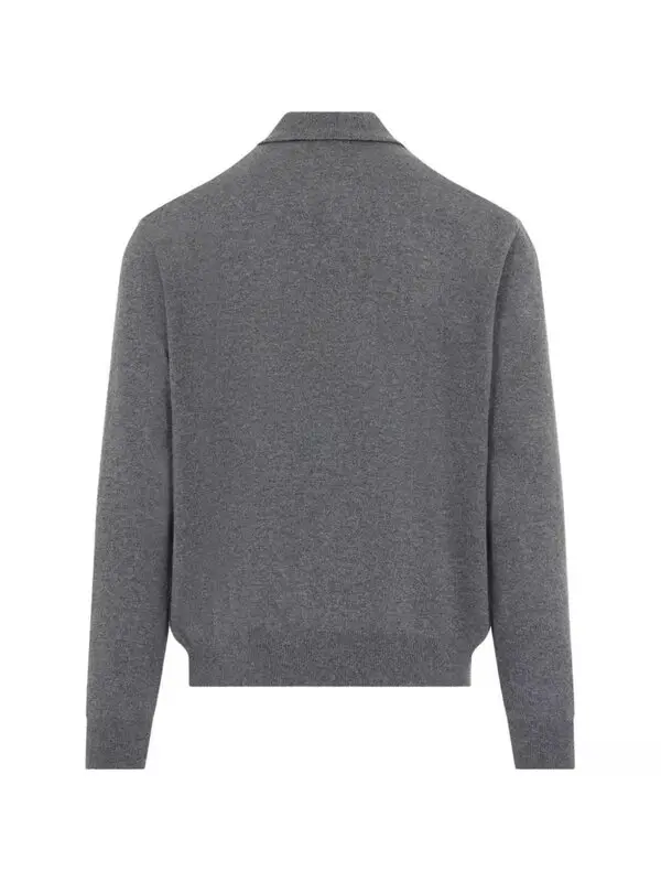 Ralph Lauren Purple Label Cashmere Polo Sweater