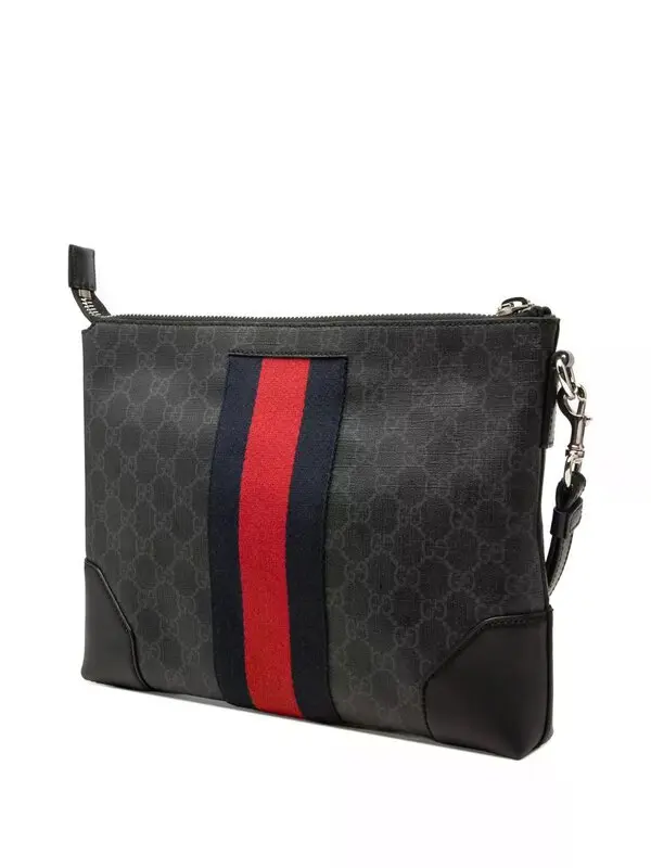 Gucci 2000-2015 Gg Supreme Web Clutch Bag