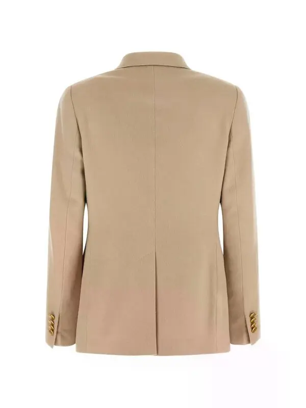 Tagliatore Beige Cashmere Single-breasted Blazer