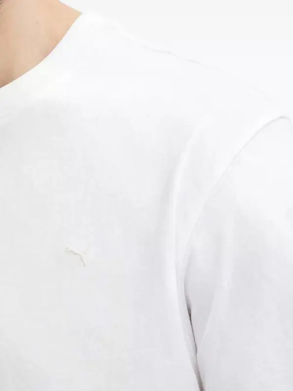 PUMA Mmq Logo-embroidered T-shirt
