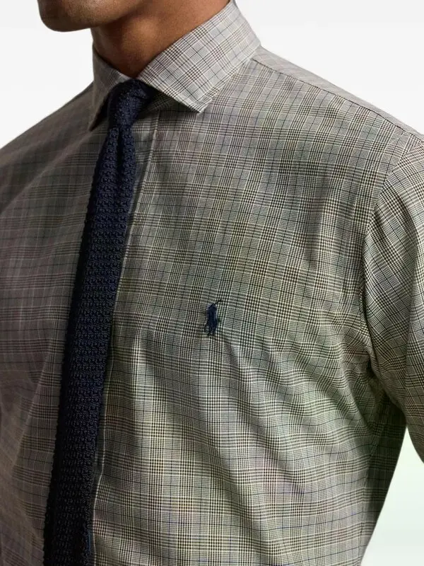 Polo Ralph Lauren Custom Fit Checked Poplin Shirt
