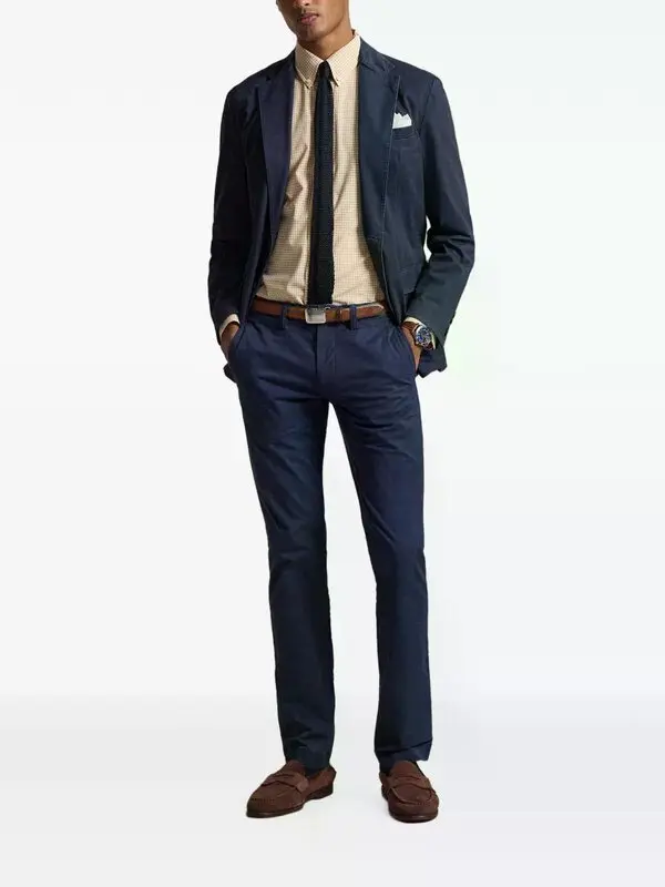 Polo Ralph Lauren Custom Fit Gingham Stretch-poplin Shirt