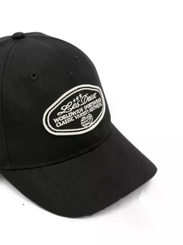 LES DEUX Worldwide Logo-patch Baseball Cap