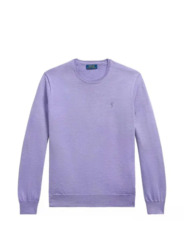 Polo Ralph Lauren Washable-wool Crewneck Jumper - Purple