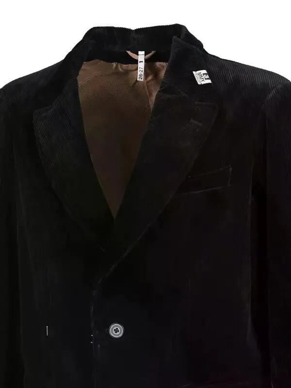 Mihara Yasuhiro Switch Front Corduroy Tailored Jacket