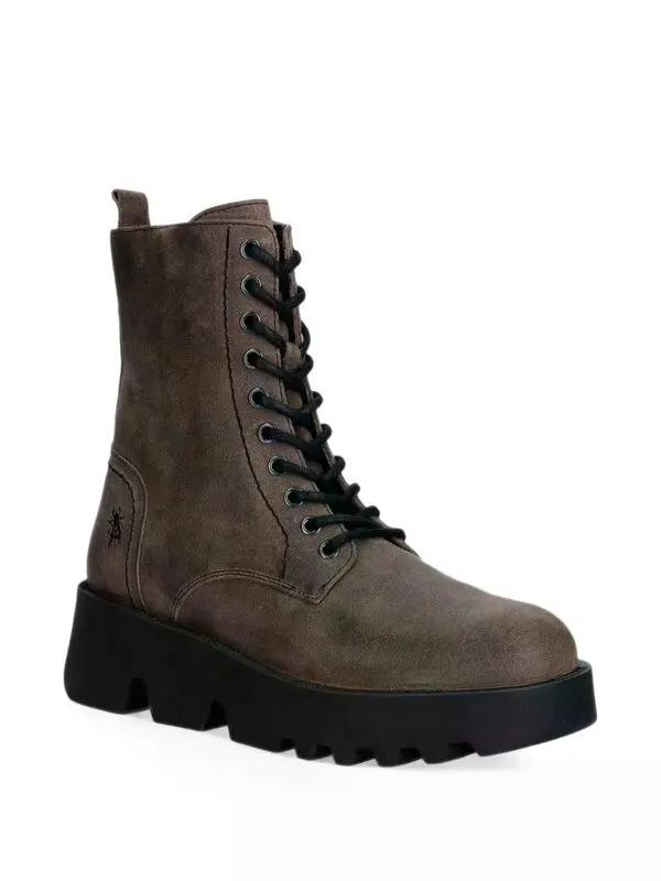 Fly London Lace-up Platform Boots