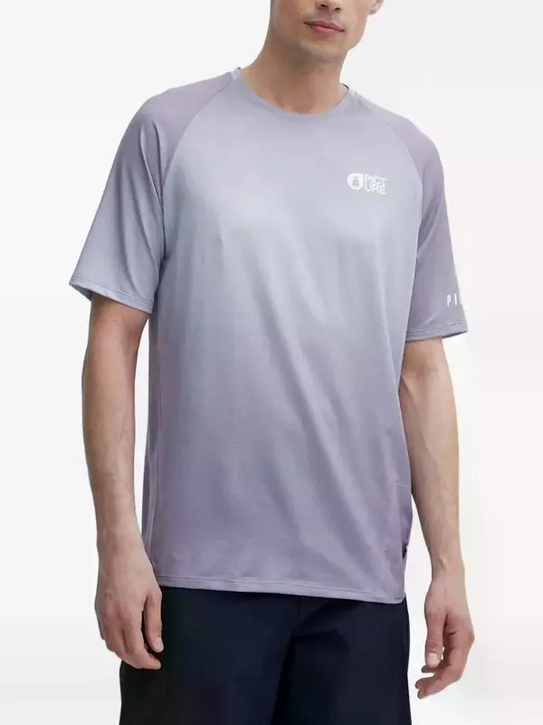 PICTURE ORGANIC CLOTHING Osborn Gradient-effect Raglan-sleeve T-shirt - Purple