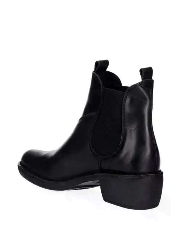 Fly London Elasticated Leather Chelsea Boots