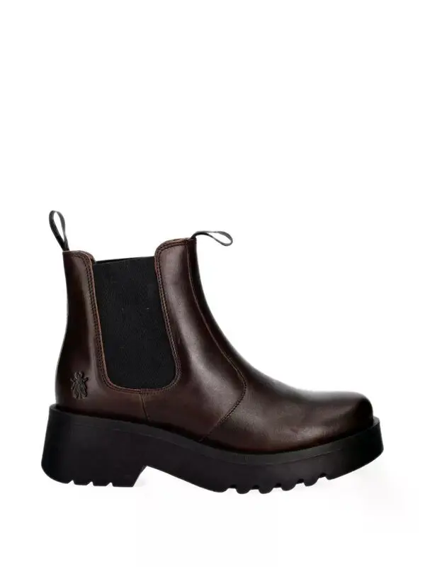 Fly London Chunky-sole Chelsea Boots - Brown