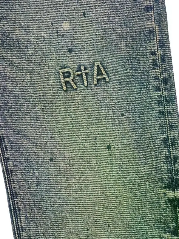 RtA Haru Paint-splatter Jeans