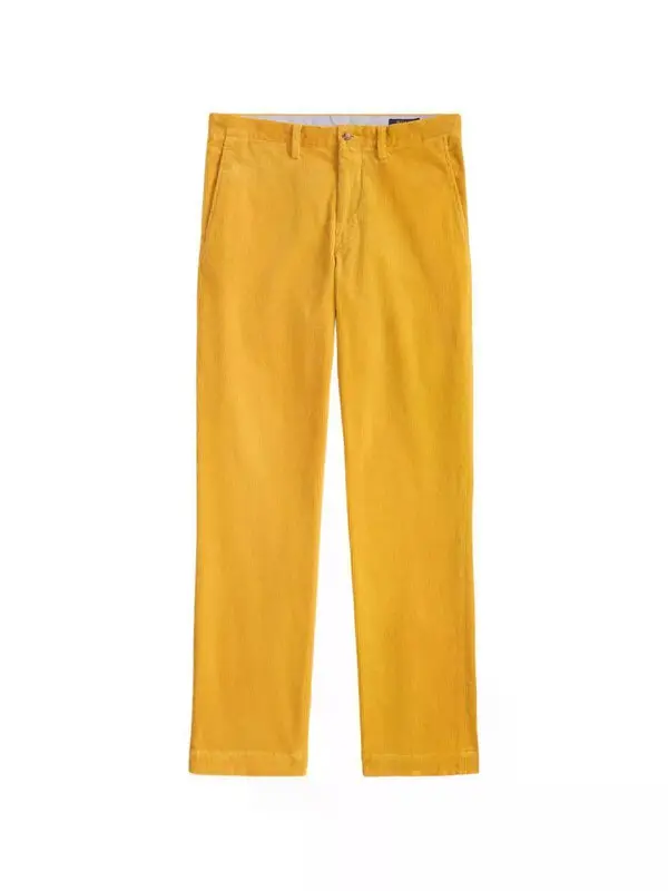 Polo Ralph Lauren Bedford Straight-fit Corduroy Trousers - Yellow