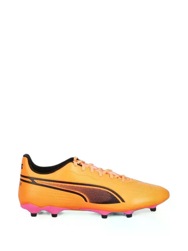 PUMA King Logo-print Sneakers - Orange