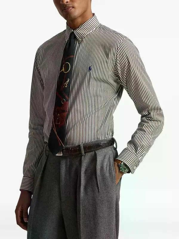 Polo Ralph Lauren Custom Fit Striped Poplin Shirt