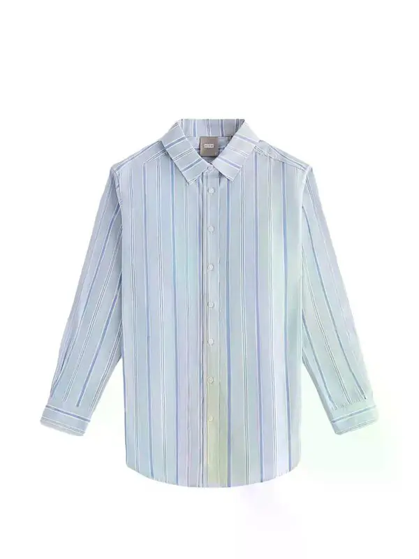 Kith Striped Button-up Shirt - Blue