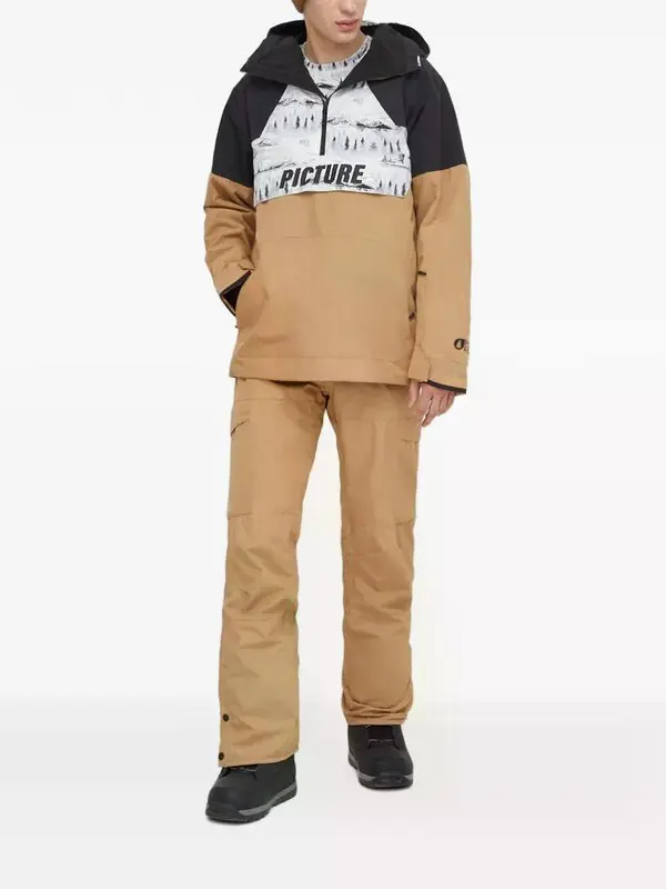 PICTURE ORGANIC CLOTHING Occan Landscape-print Panelled Ski Jacket