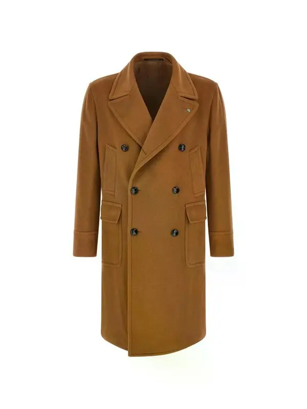 Tagliatore Sherry Double-breasted Coat - Brown