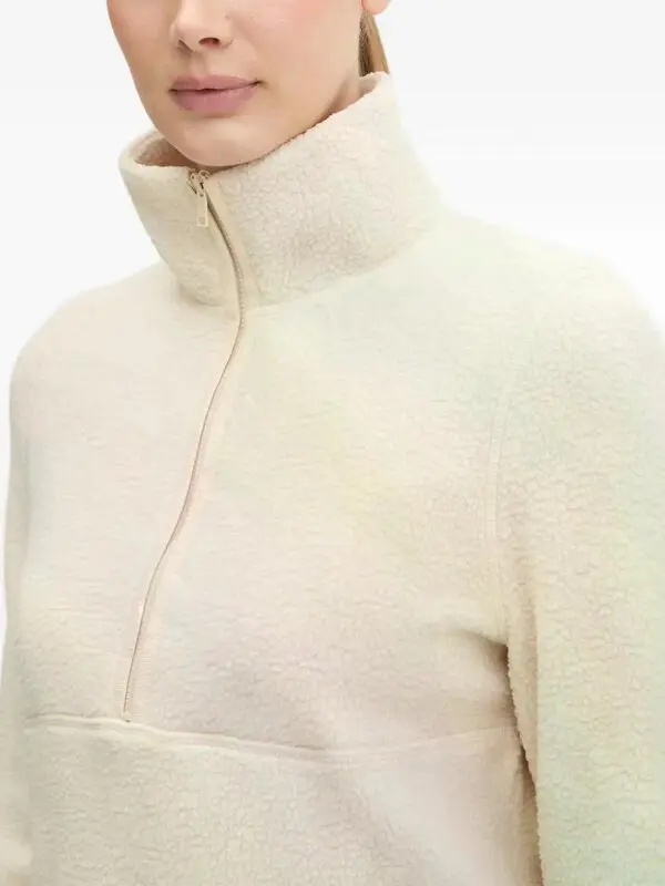 JACK WOLFSKIN Fleece Sweatshirt - Neutrals