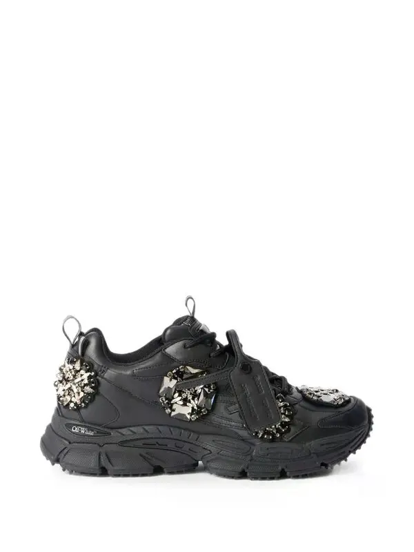 Off-White Be Right Back Embellished Sneakers - Black