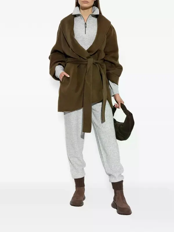 Victoria Beckham Quarter-zip Pouch-pocket Sweater
