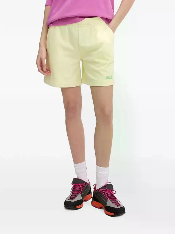 JACK WOLFSKIN Celebrate The Paw Shorts - Yellow